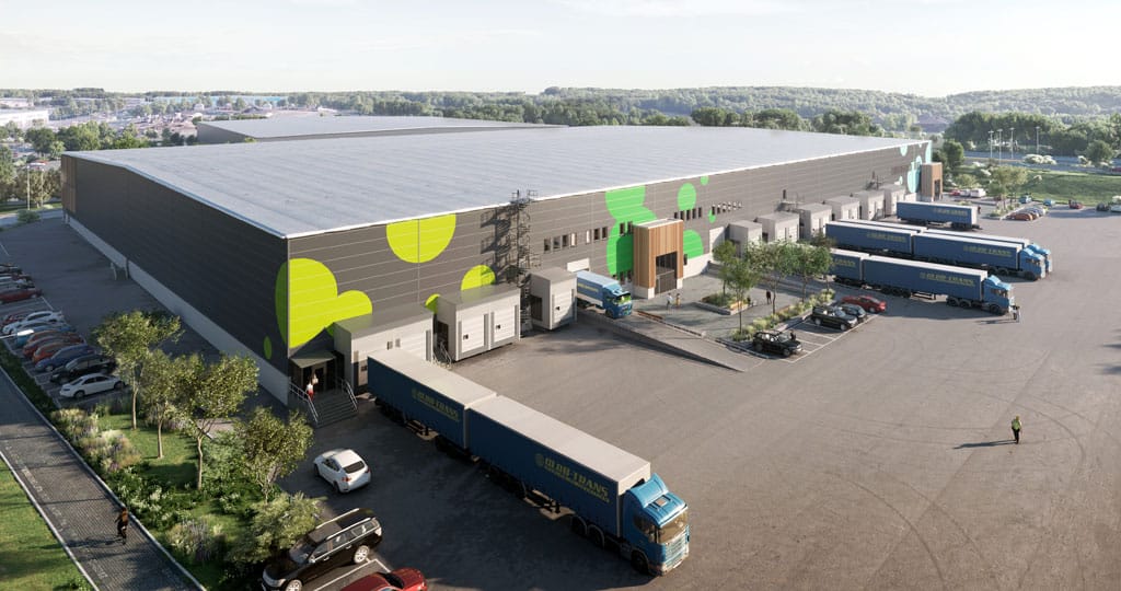 Logistikhall, Brunna – Fastec Sverige AB